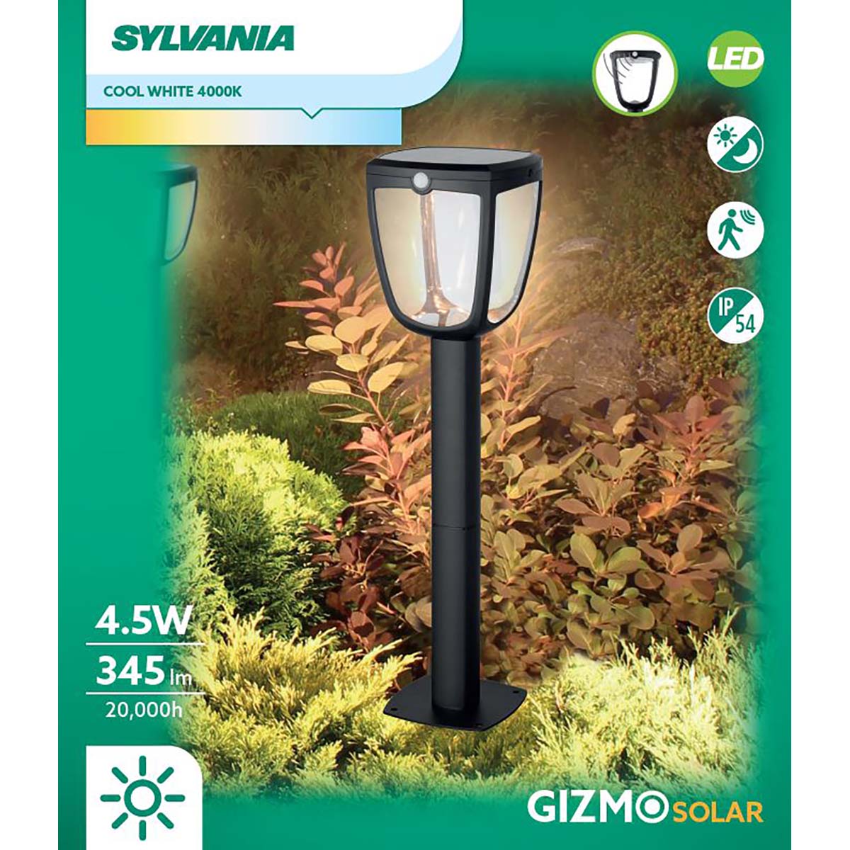 Gizmo Solar Bollard Lantern – Kabelmaxx