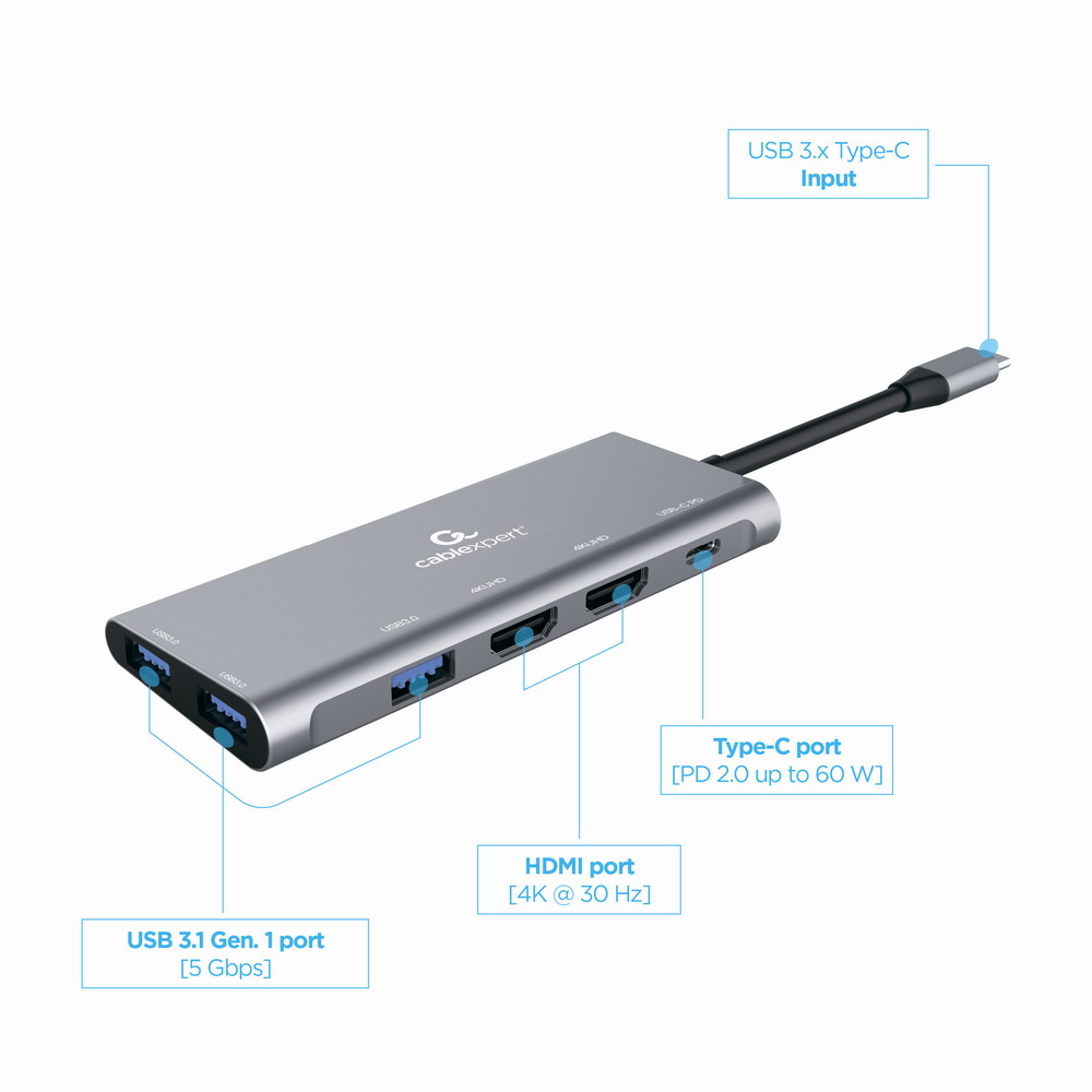 USB-C multi adapter 3-in-1 – Kabelmaxx