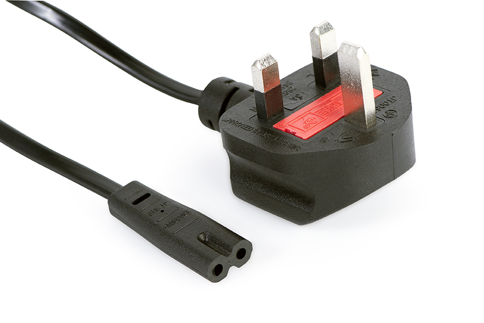 UK netsnoer (C7), 1.8 meter – Kabelmaxx